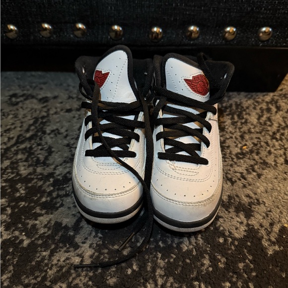 Jordan | Shoes | Jordan Retro 2s Whiteredblack Kids 1c Used Condition ...
